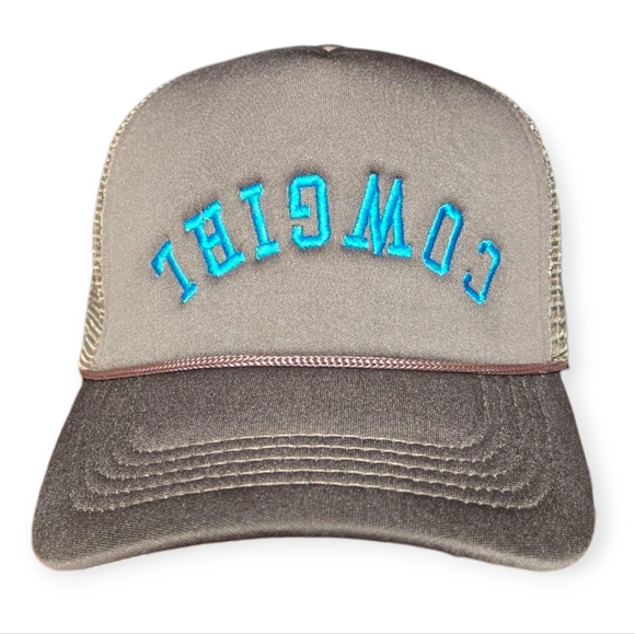 Accessories | Cowgirl Upside Down Trucker Hat | Poshmark